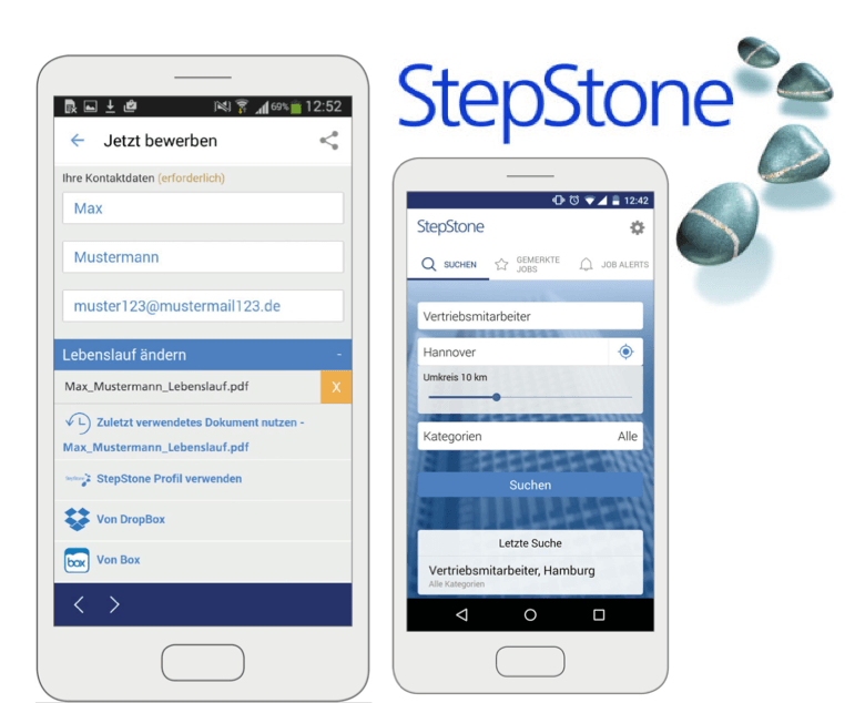 Mobile Recruiting: StepStone launcht App - SAATKORN