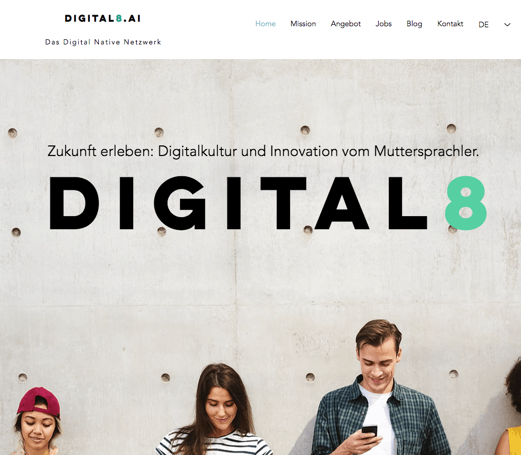 Digital8.AI - das DIGITAL NATIVE NETZWERK - SAATKORN